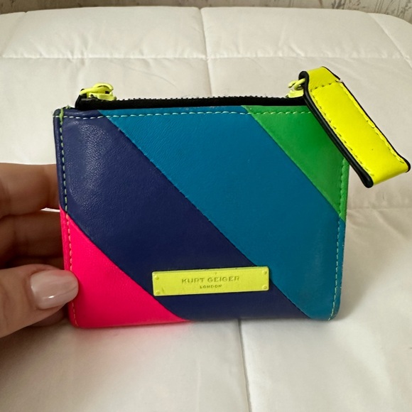 Kurt Geiger | Bags | Kurt Geiger London Multicolor Womens Compact ...
